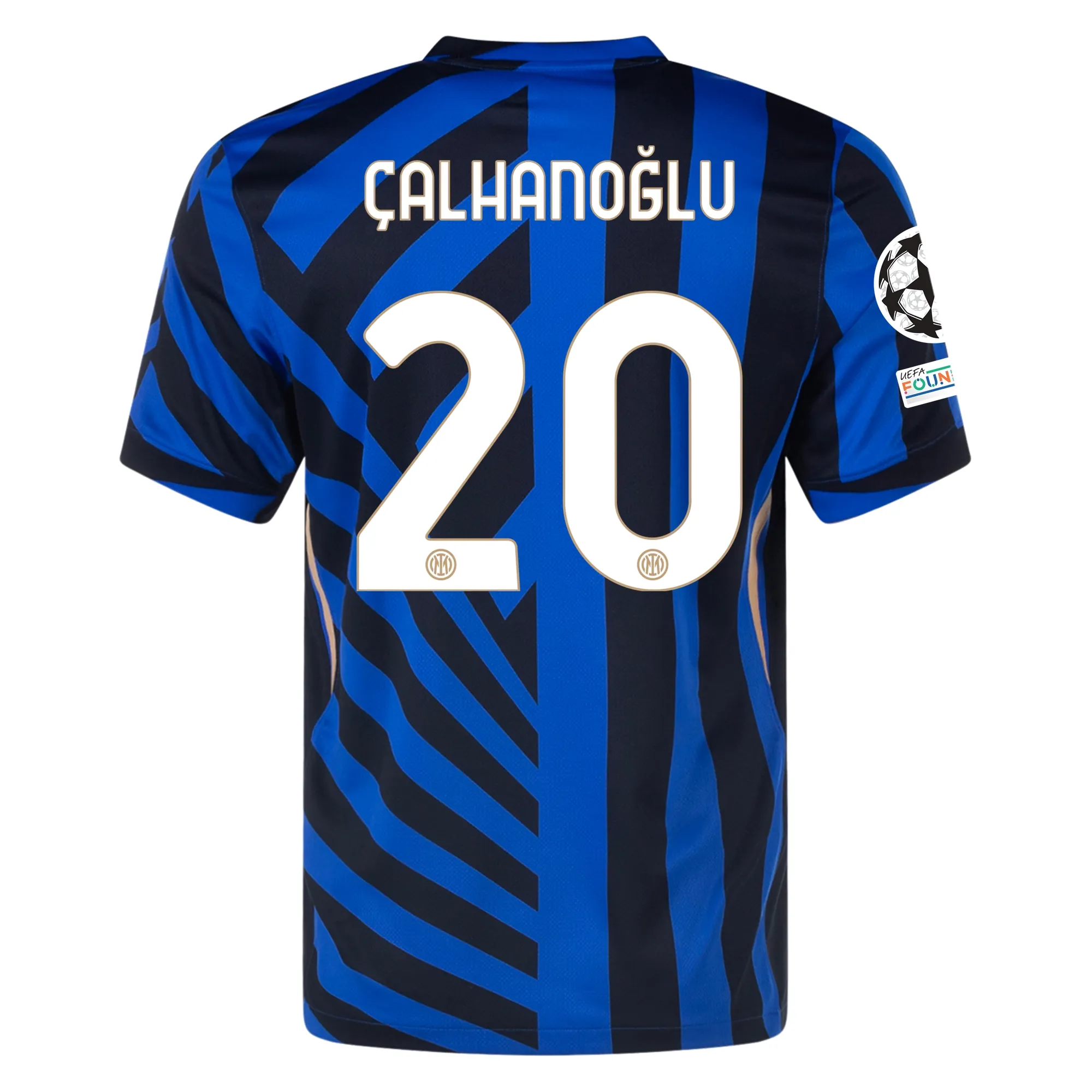 Hakan Çalhanoğlu Inter Milan 2024/25 UCL Home Jersey by Nike - JerseyIcon